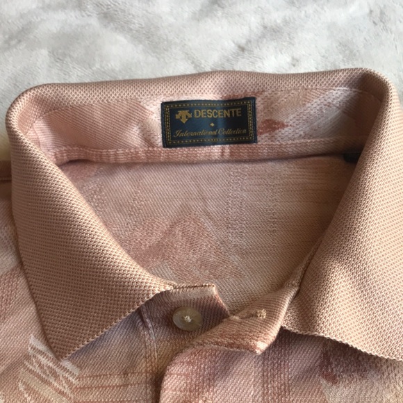 Descente International | Shirts | Vtg Descente Golf Polo The Grove Park ...